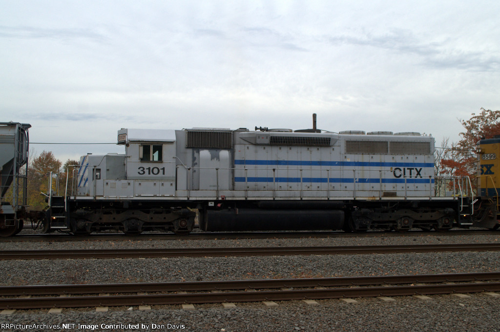 CITX SD40-2 3101 on Q418-05